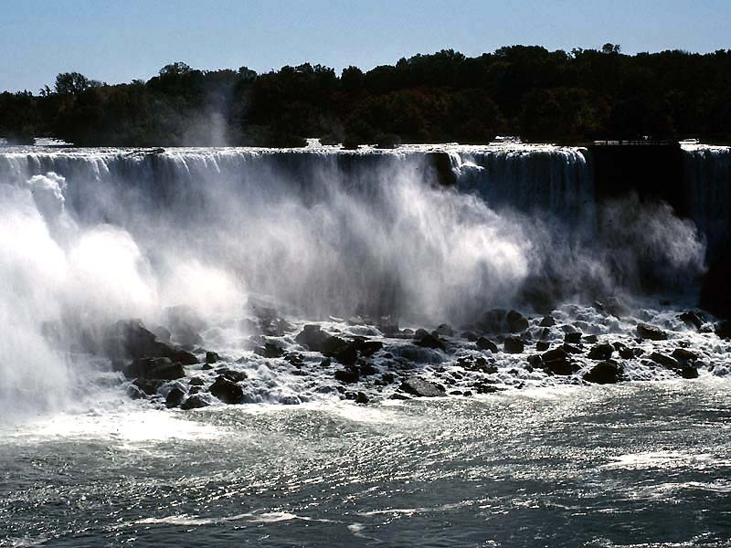 Niagara Falls is a group of three waterfalls at the southern end of ...